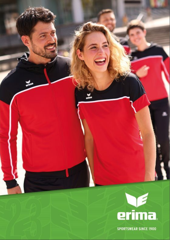 Kataloge Downloads ERIMA Sportswear Since 1900